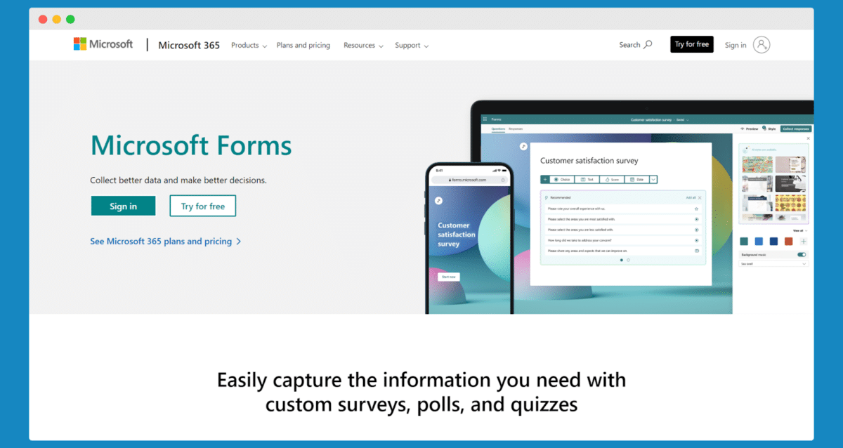 How to Create a Survey in Microsoft Forms?