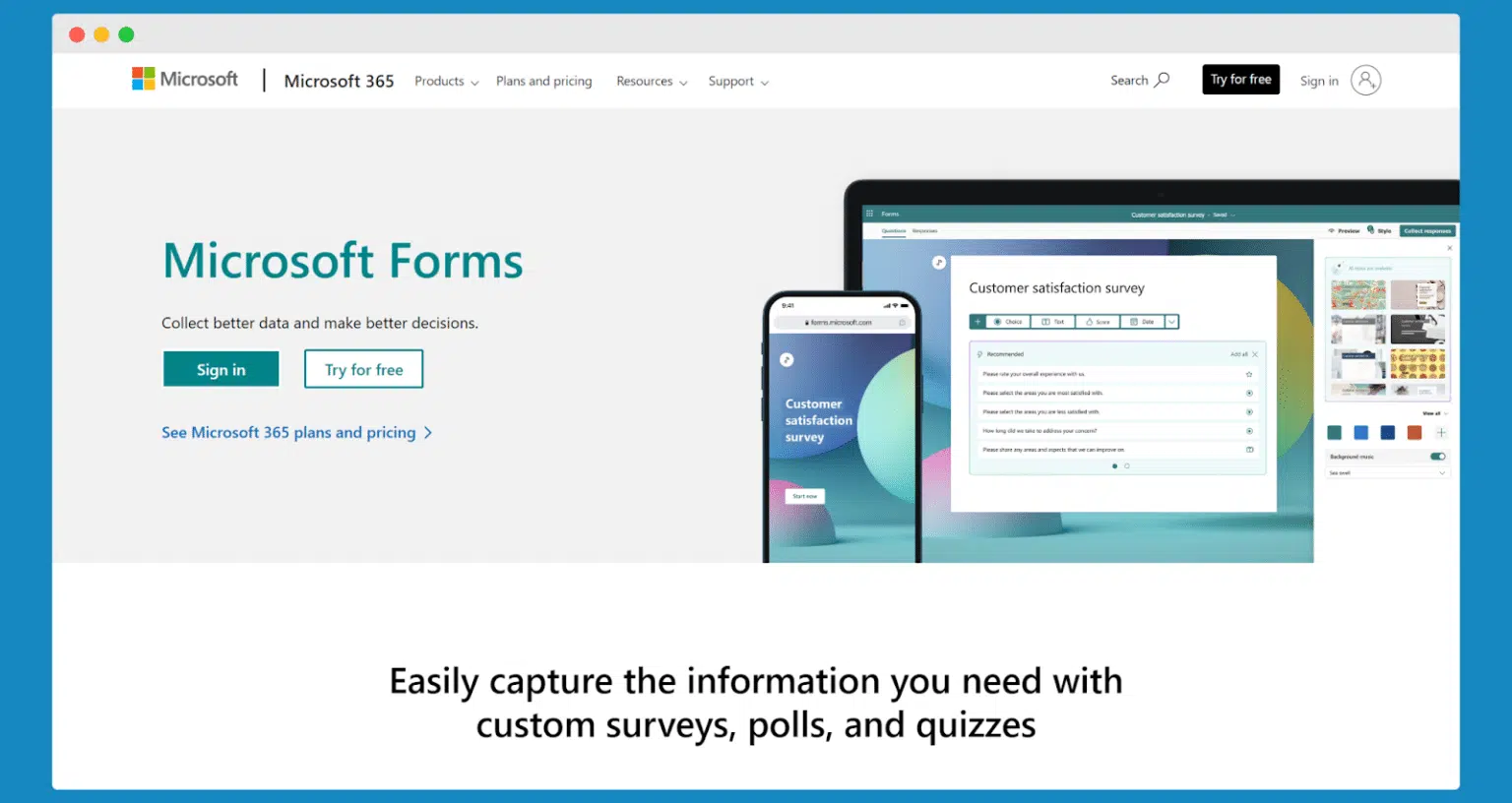 How to Create a Survey in Microsoft Forms?